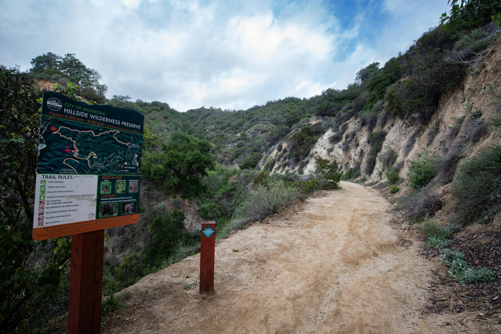 Monrovia Hillside Reserve Hike